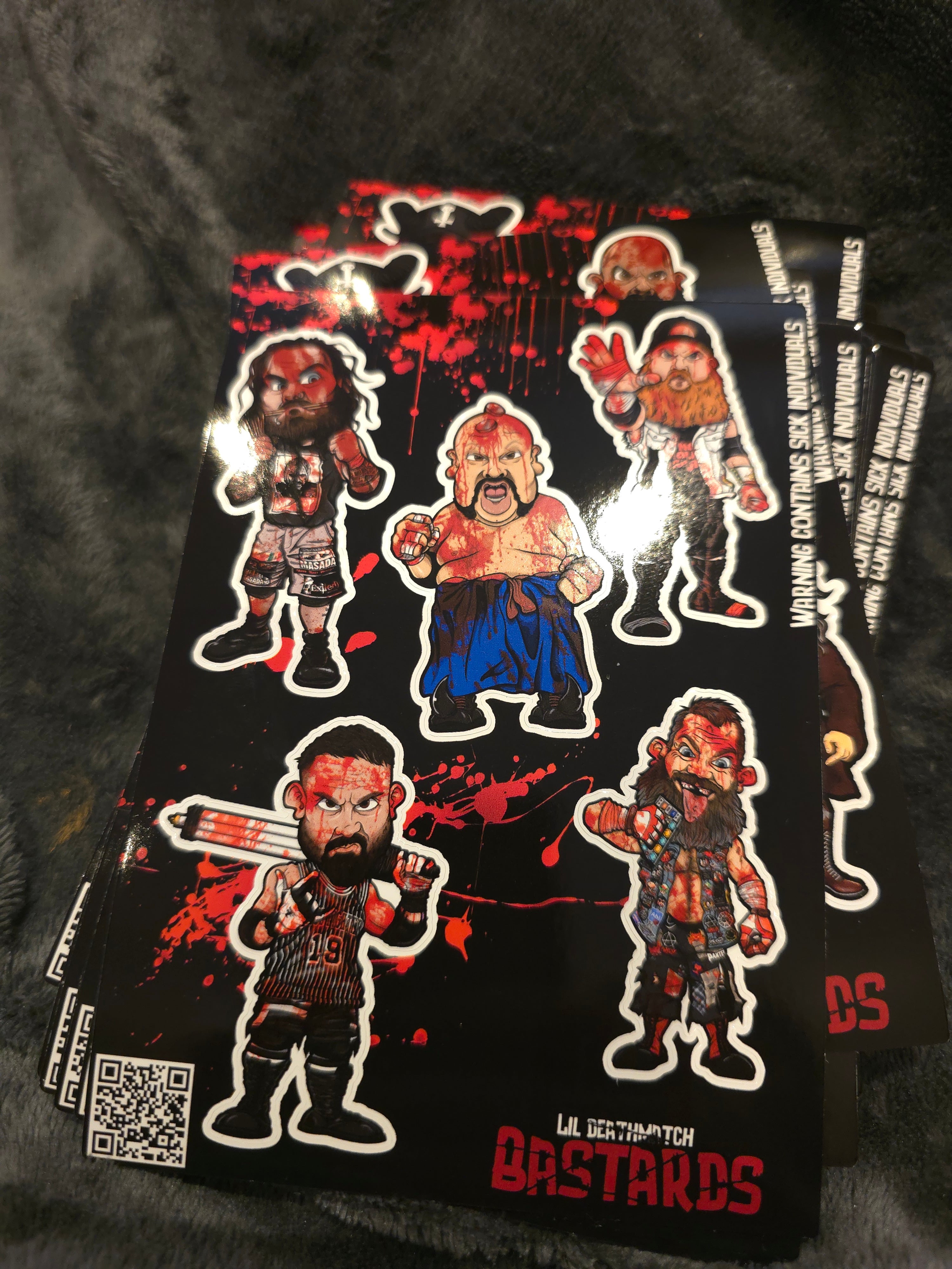 Lil deathmatch sticker sheet 7 – Riotzoo
